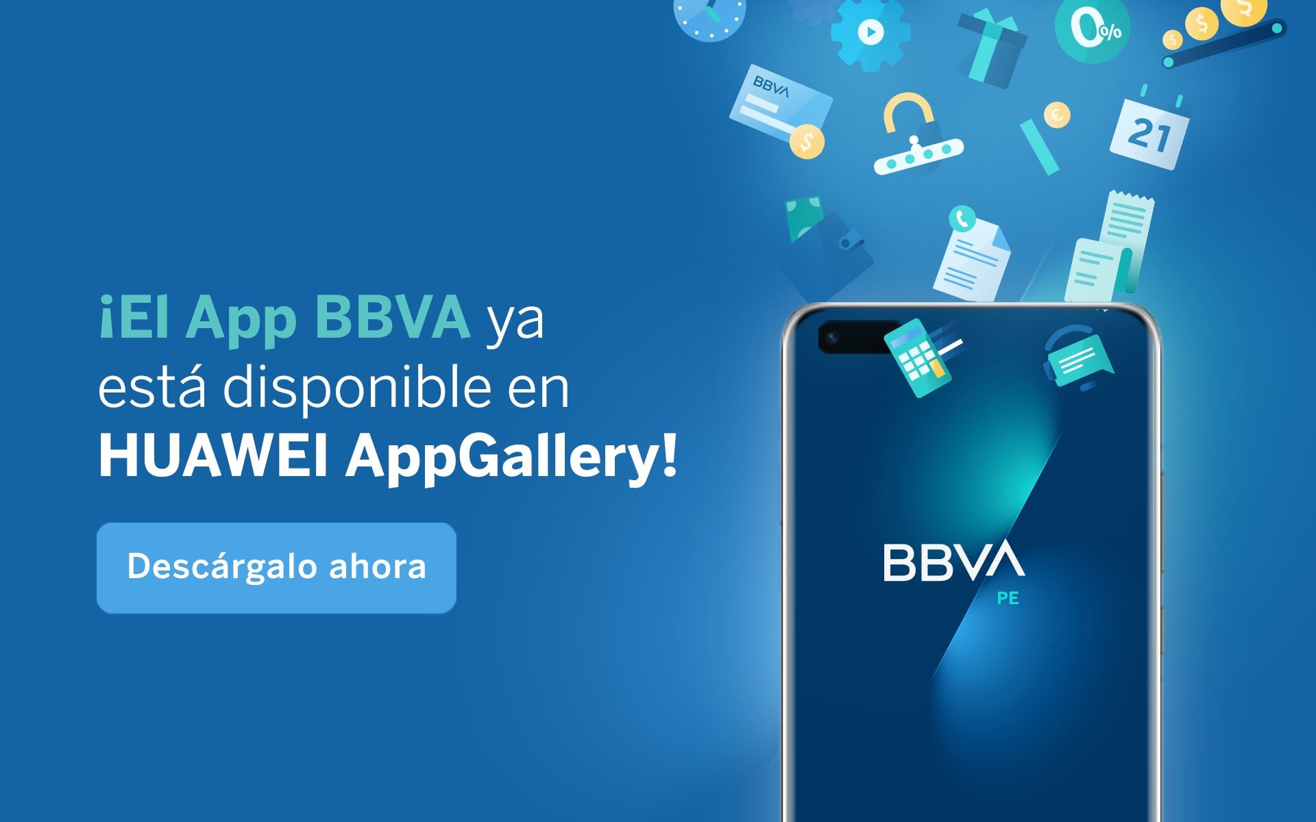 El App BBVA llega a la AppGallery
