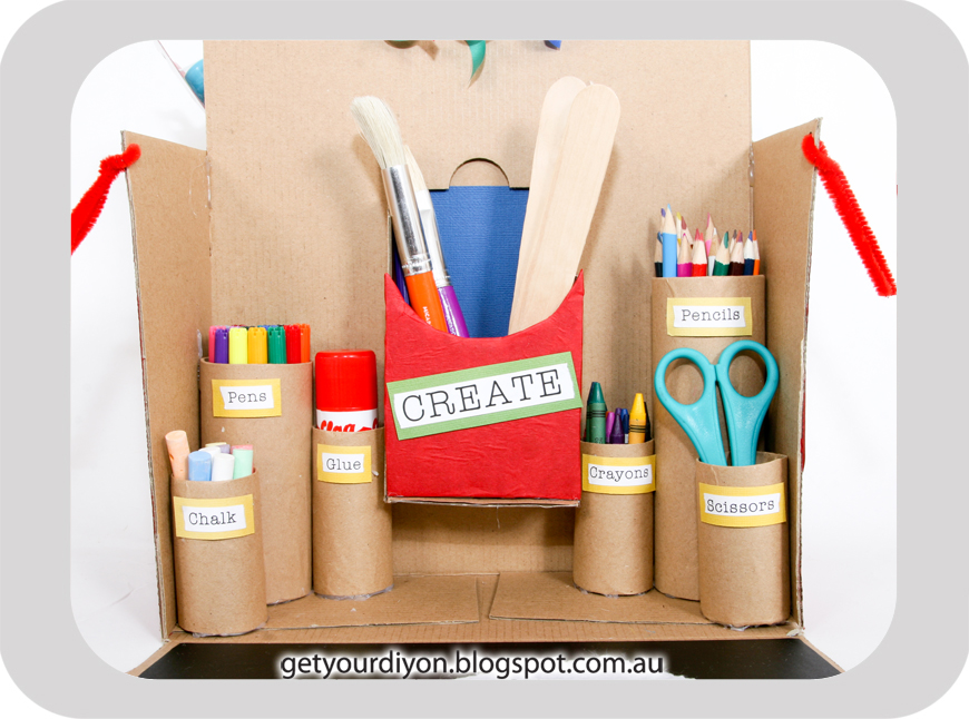 Get Your D.I.Y On!!: DIY Recycled Activity Box