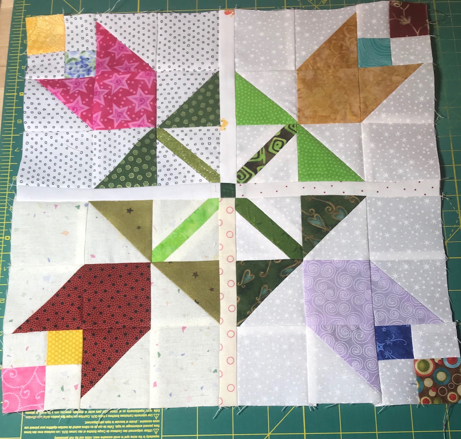 My Sewing Room: More scrappy blocks, acronyms, and organizing