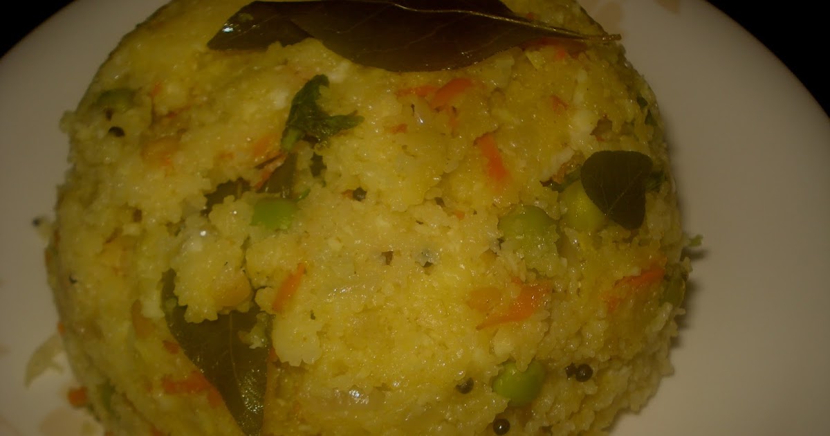 Jay's Veg Kitchen: BANSI RAVA UPMA