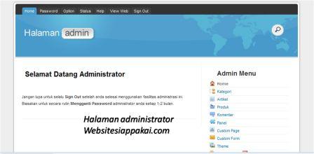 Masuk Halaman Administrator | Tips Sitekno