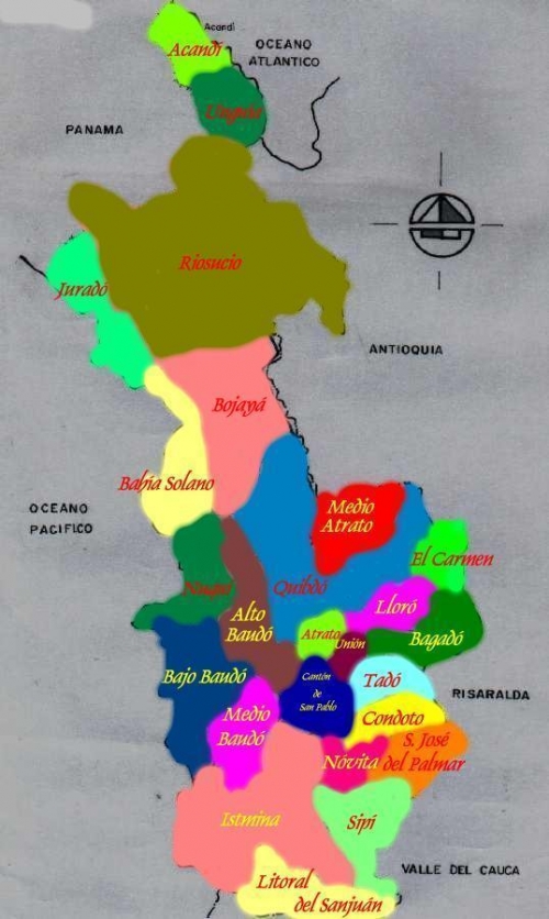 Municipio Choco: UBICACION GEOGRAFICA