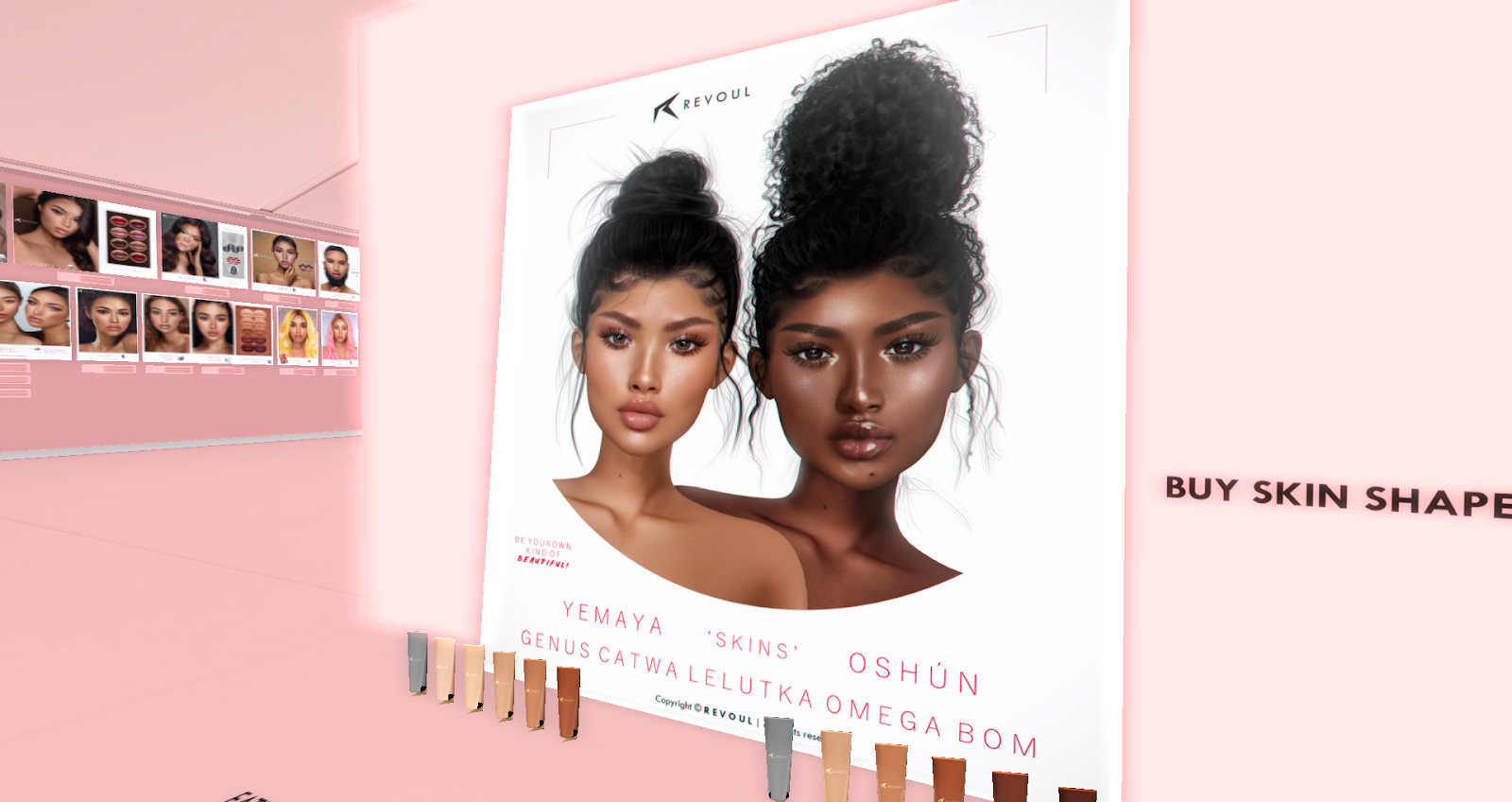 The *SK*[BoM]*IN* Project™: FEMALE BOM SKINS