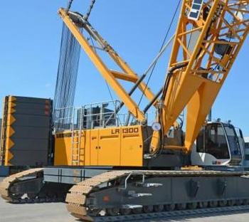 crawler crane Liebherr LR 1300, 300t.2011