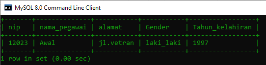 Cara menginput data sebuah tabel mysql pada cmd: Dasar DML Cara menginput data sebuah tabel mysql pada cmd: Dasar DML