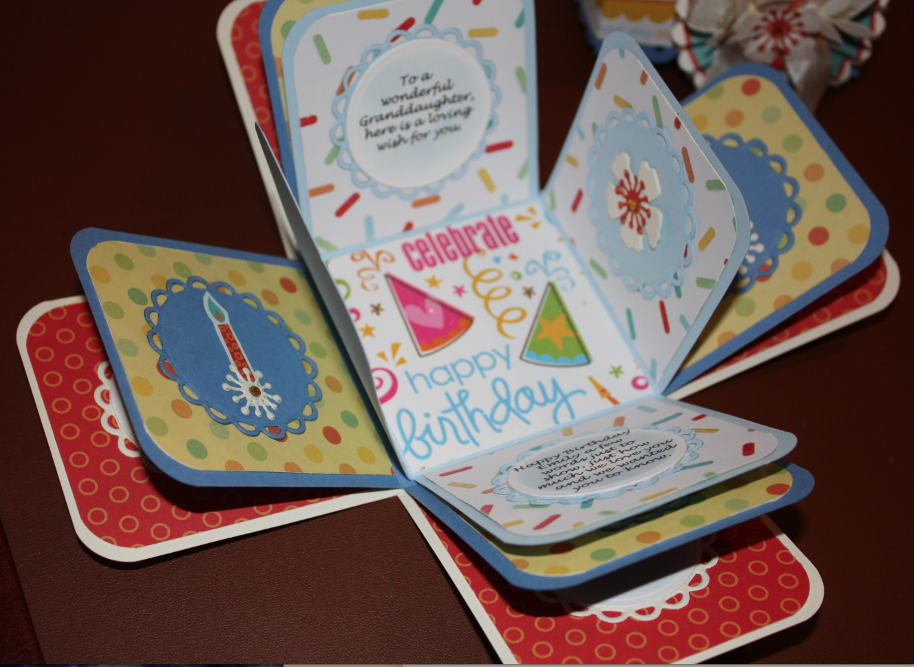 Creations by SAZ: Birthday Explosion Box