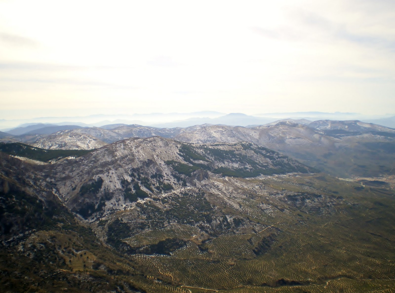 Club de Senderismo Los Escuderos de Rus (Jaen): LA PANDERA DESDE OTIÑAR