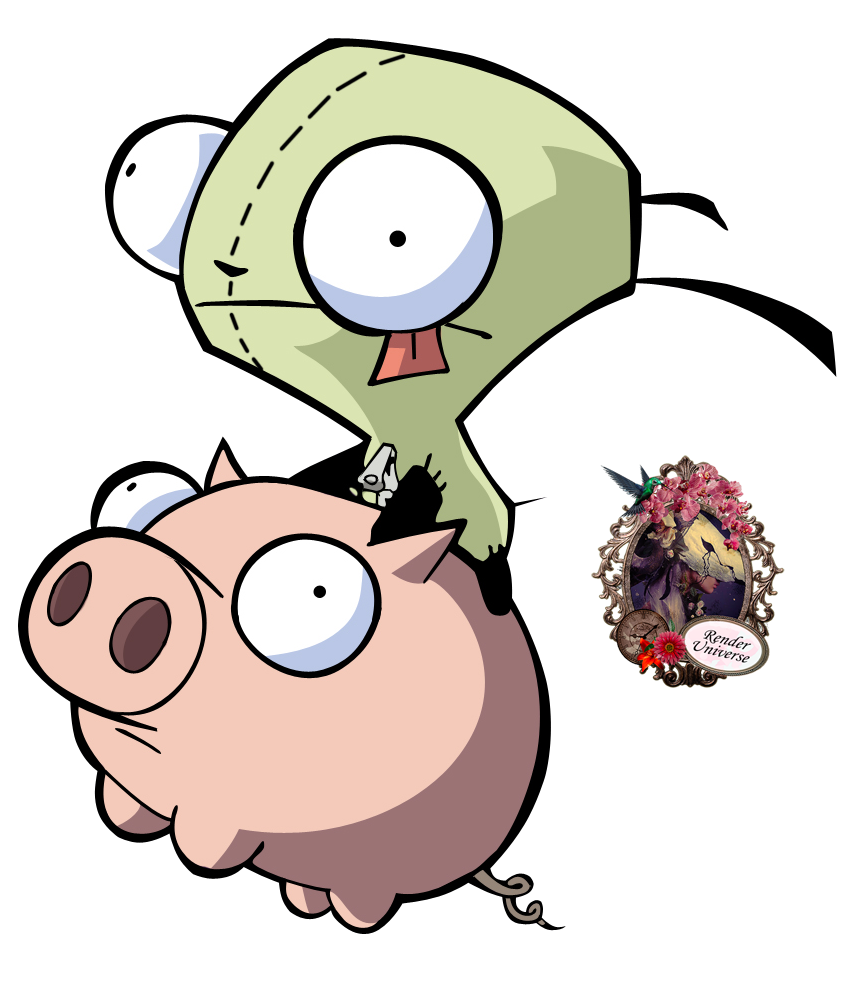 Invader Zim - Gir | Render Universe