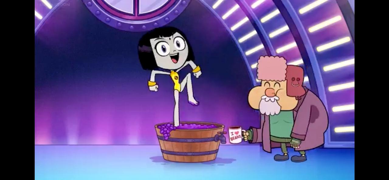 Anime Feet: Teen Titans Go!: Raven 3