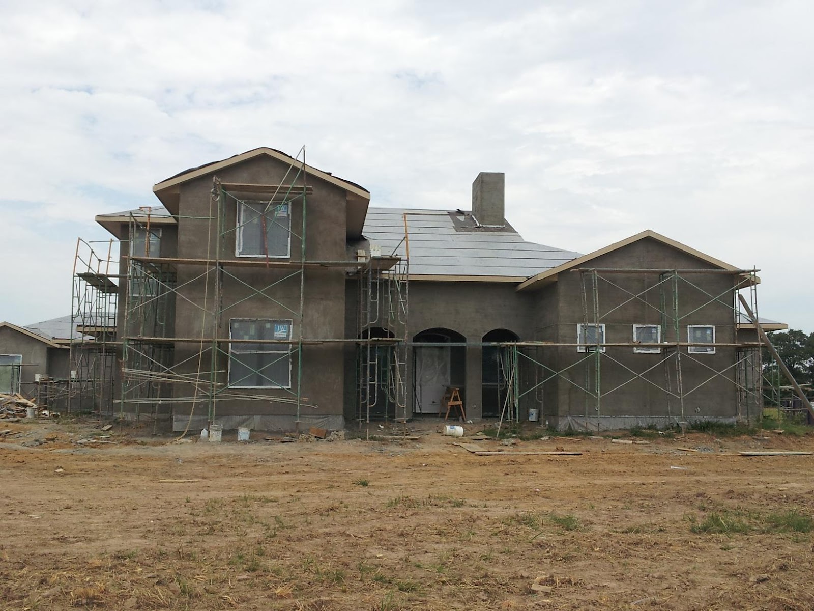 Watch Us Build Our House: Stucco - Day 10