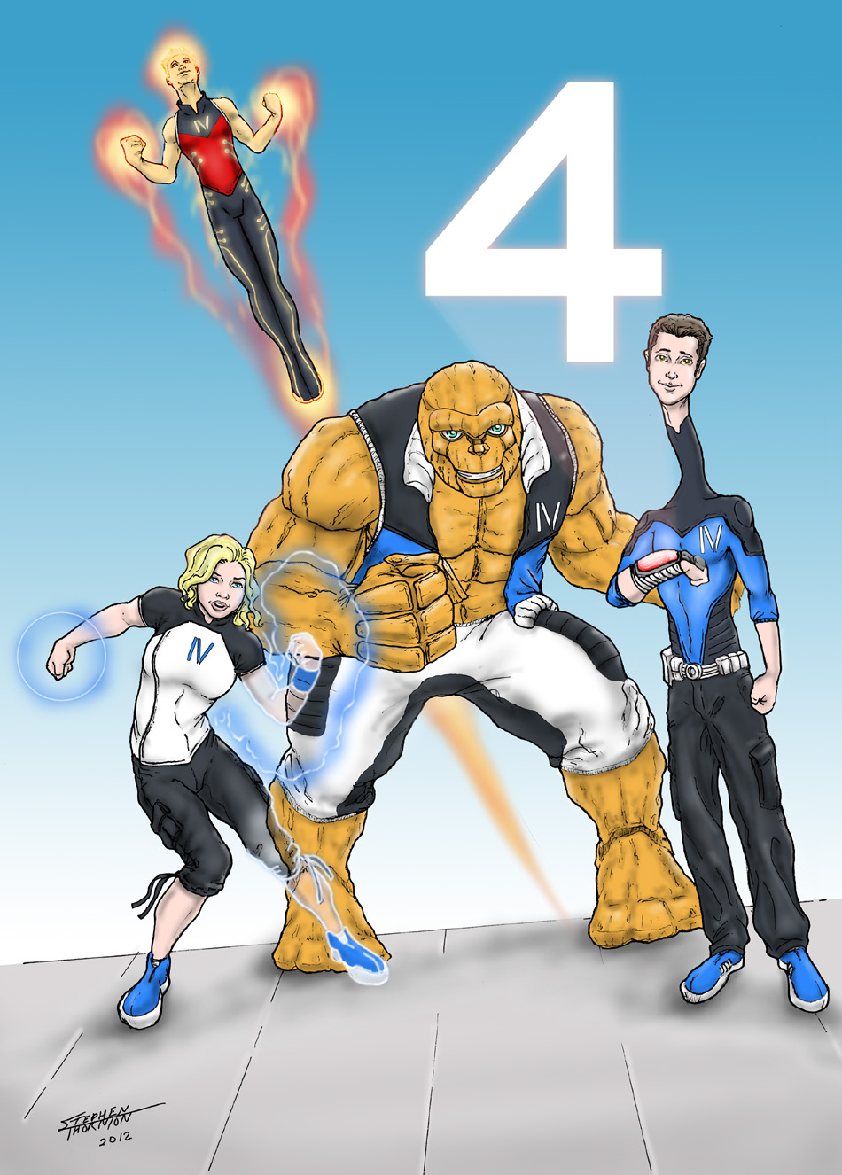 Stephen's Comic Genius: Project: Rooftop Presents “Fantastic Four ...