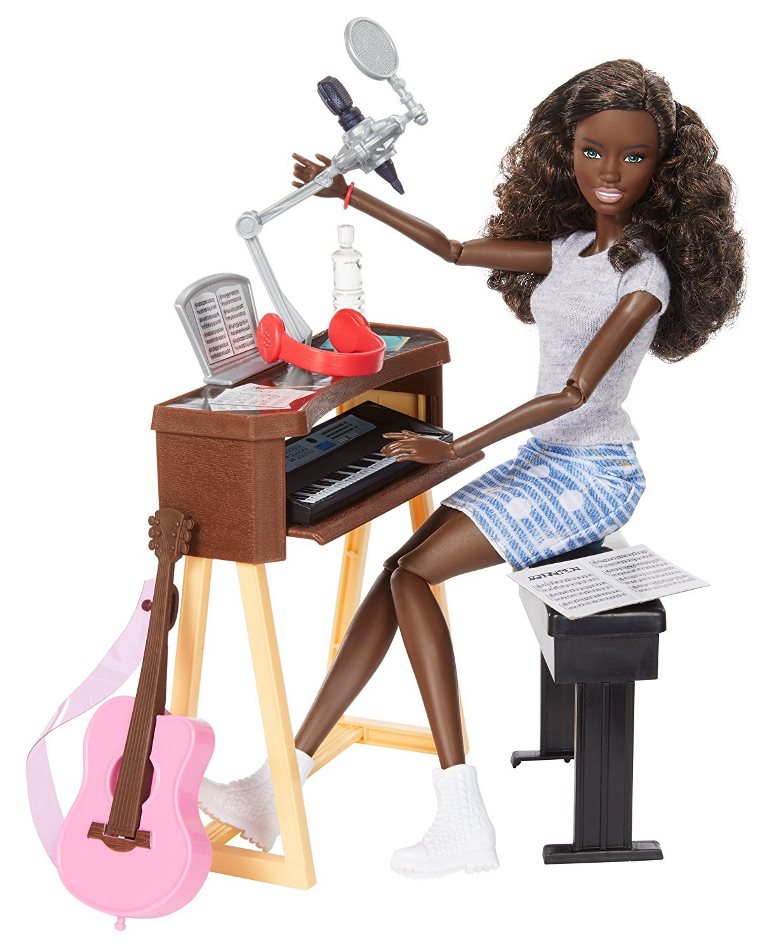 Black Doll Collecting: New Articulated Musician Barbie