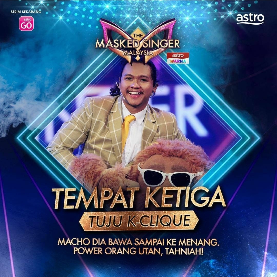 Bunga Raya Aka Aina Abdul Juarai The Masked Singer Malaysia Musim Pertama