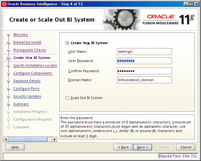 Установка и настройка oracle bi