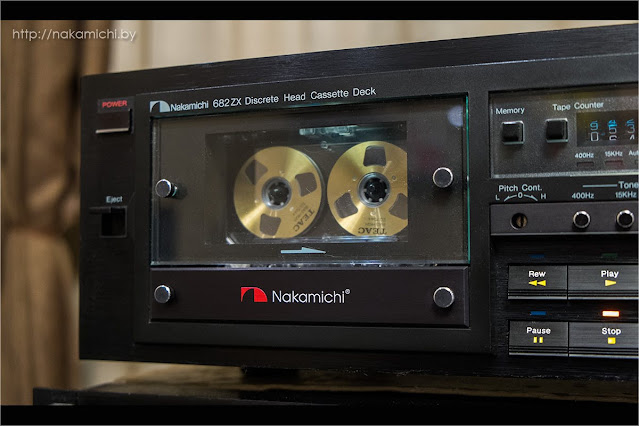 Vintage Audio: Discrete Head Cassette Deck Nakamichi 682ZX