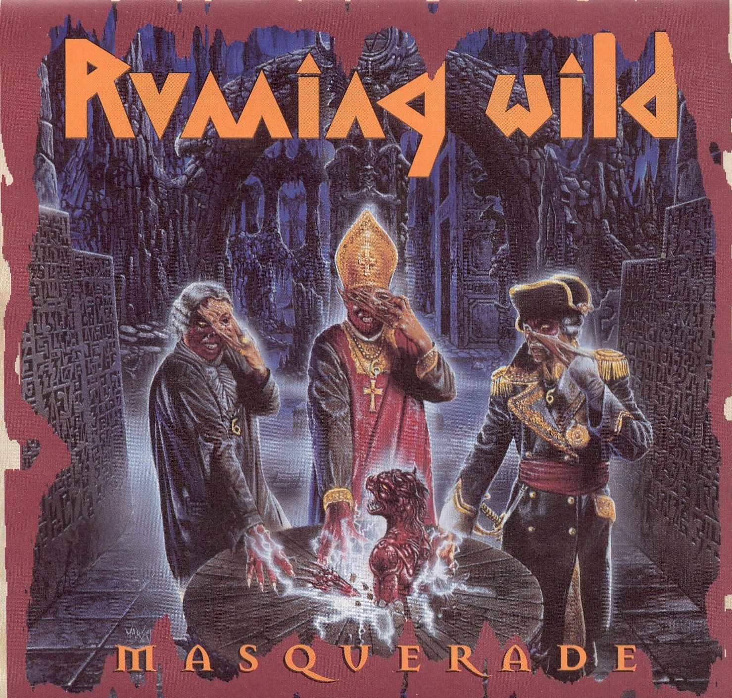Jolly Joker`s Ohrenbalsam: RUNNING WILD, MASQUERADE, ltd. HOLZBOX, CD, 1995
