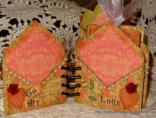 Heather A Hudson: Vintage Romantic LOVE Mini ALbum