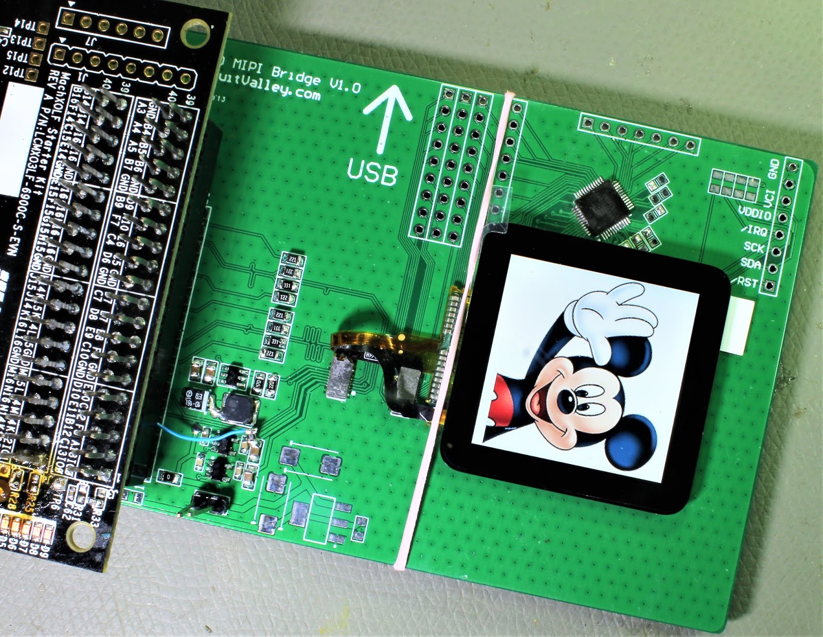 Embedded Engineering : Open Source SPI MIPI Bridge with FPGA: Driving ...