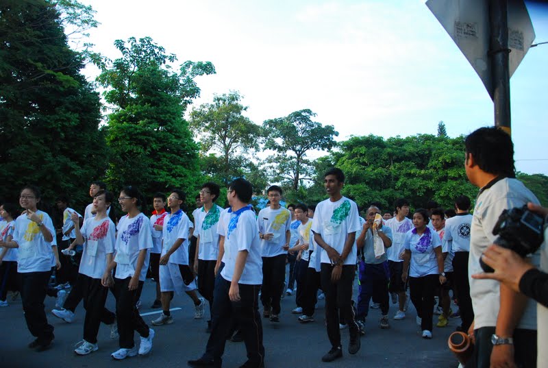 Sehari dalam Sejarah . . .: LARIAN SERENTAK 1 MURID 1 SUKAN 1 MALAYSIA 2011