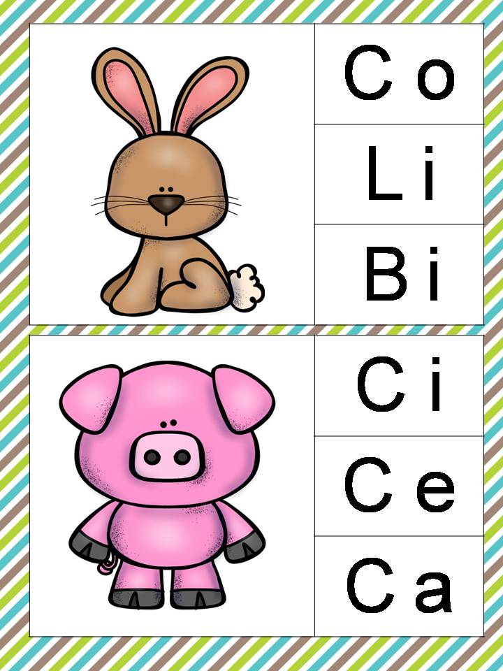 Tarjetas educativas para marcar el sonido inicial | Materiales ...