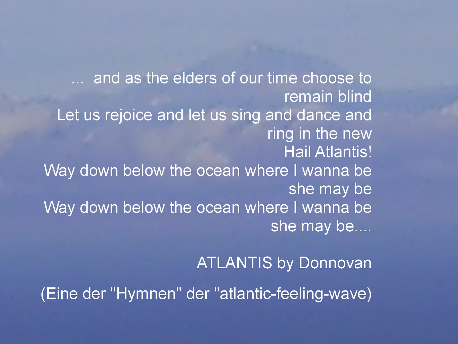 Das Atlantis Projekt