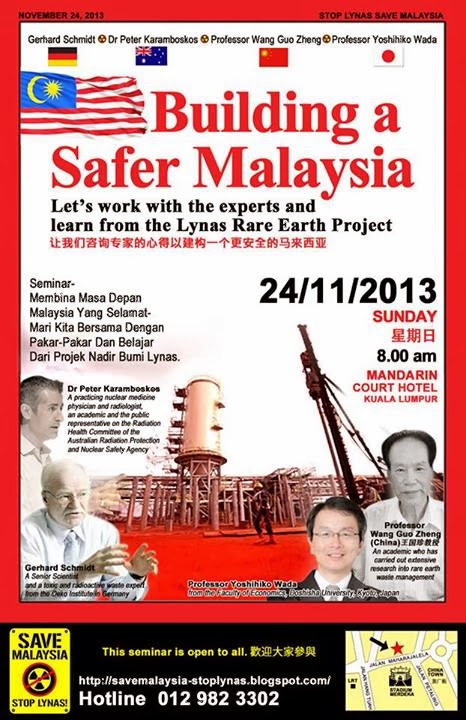 Save Malaysia, Stop Lynas!: Building a Safer Malaysia- Let’s work with ...
