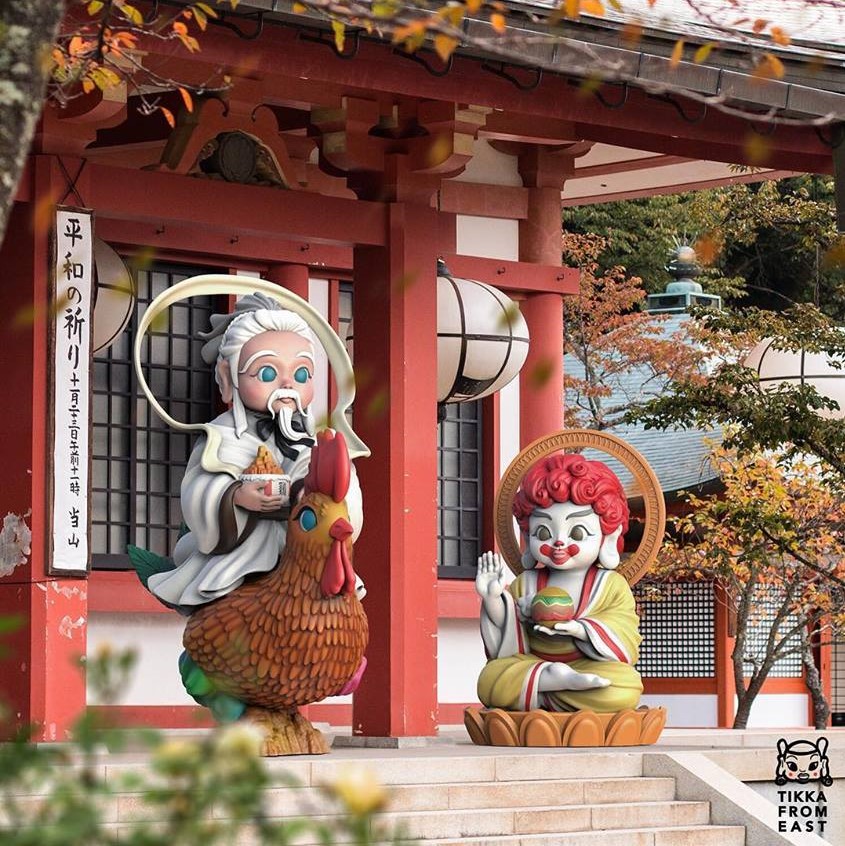 The Blot Says...: Chicken Fairy Vinyl Figure by Tik Ka From East x ...