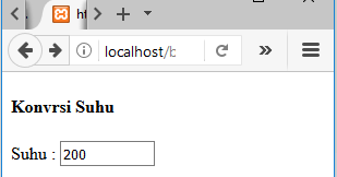 Konversi Suhu ke Reamur, Fahrenhait dan Kelvin Menggunakan PHP ...