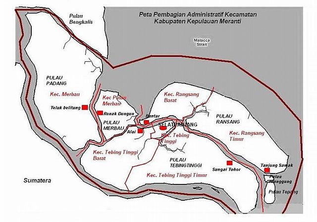 Letak Geografis ~ Bupati Kab. Kepulauan Meranti
