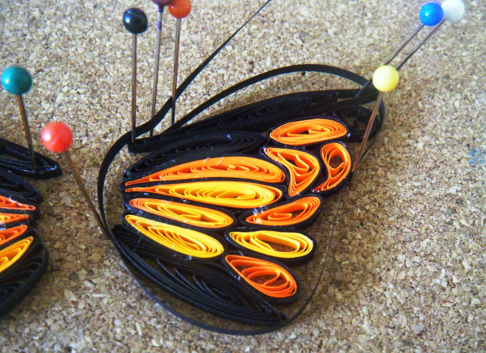 Quilling Away : Quilled Monarch Butterfly.