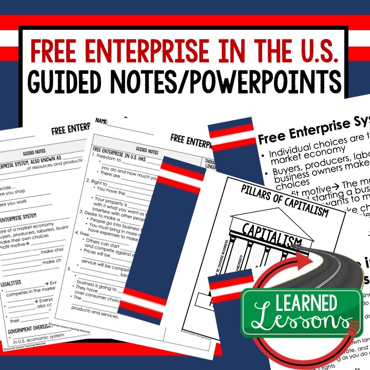 Economics Guided Notes, Economic PowerPoints - Learned Lessons Teaching ...