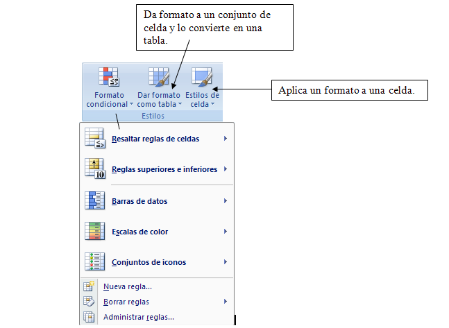 Informatica 2° L.N: .: Barra de Inicio de Excel