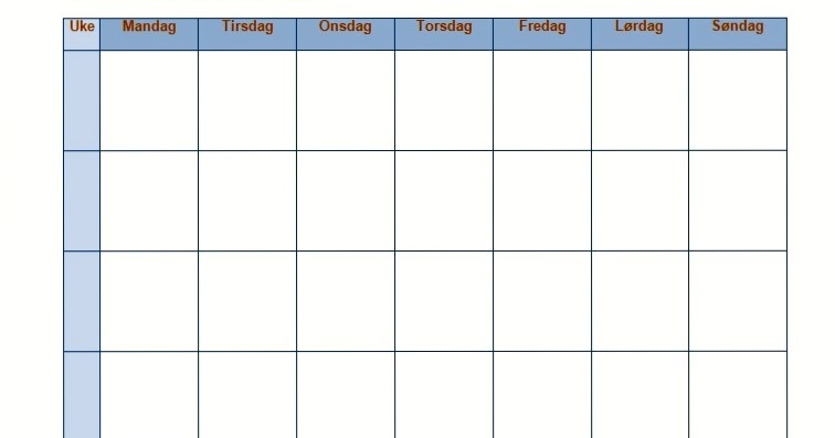 Smart læring - IKT: UKEPLAN