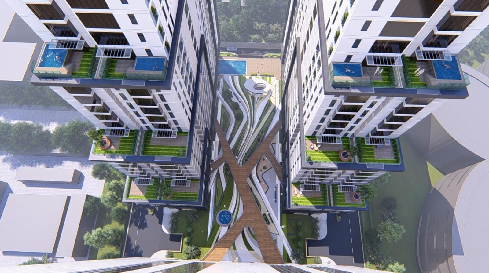 ADD 건설 Group / 플랜 애드 건축사 사무소: 68 COMPLEX LANDSCAPE