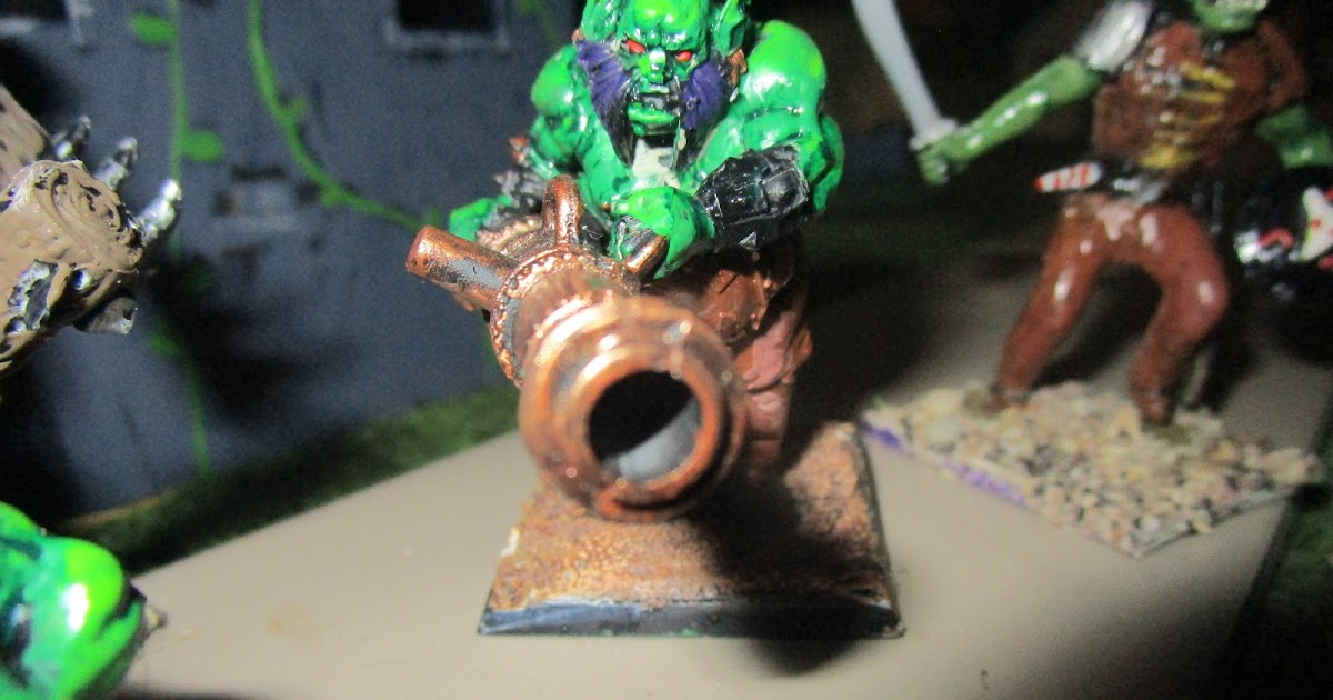 The First Batch Of Orc Conversions Painted