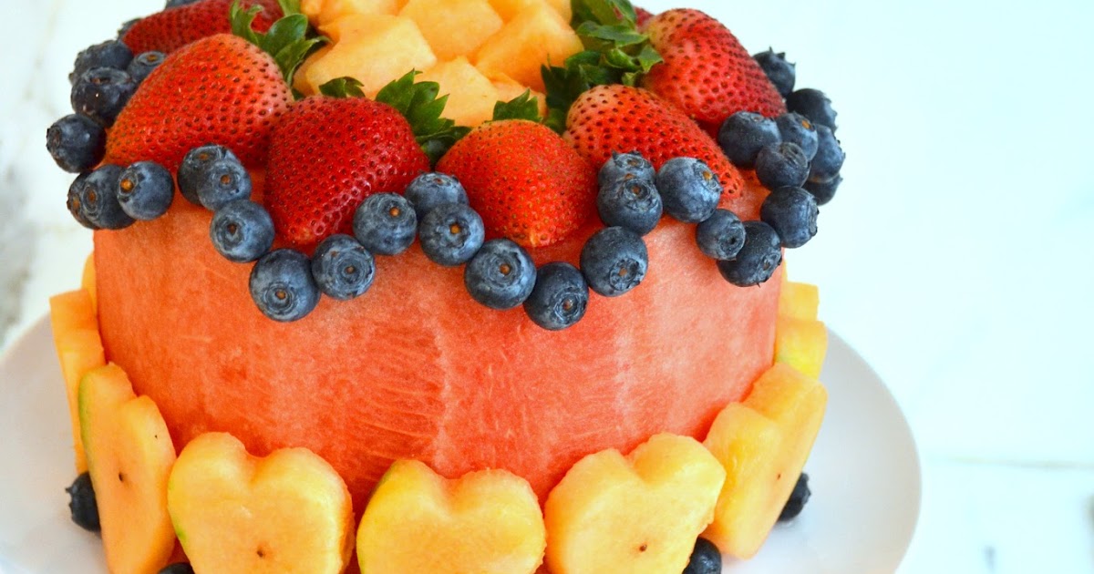 Julie Ann Events: Watermelon Cake Made Out Of Real Fruit.
