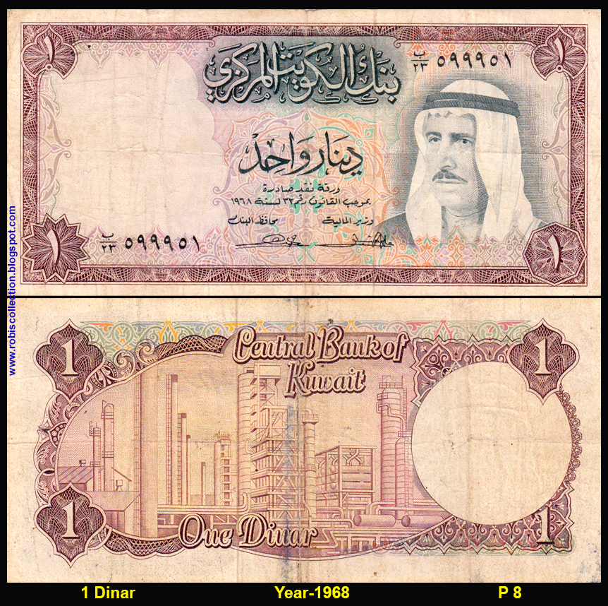 PAPER MONEY AND POLYMER NOTE: KUWAIT