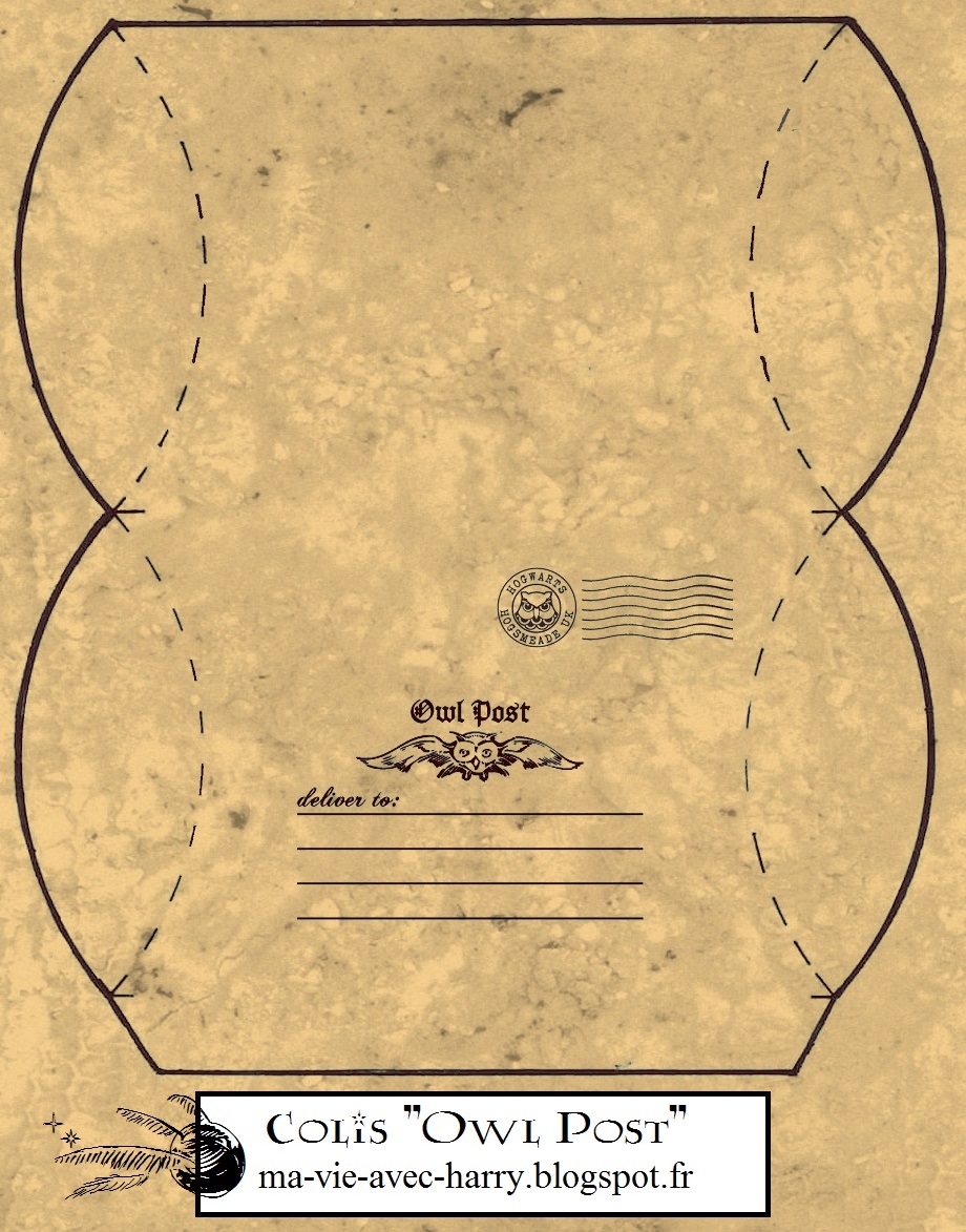 Ma vie avec Harry: Colis "Owl Post"