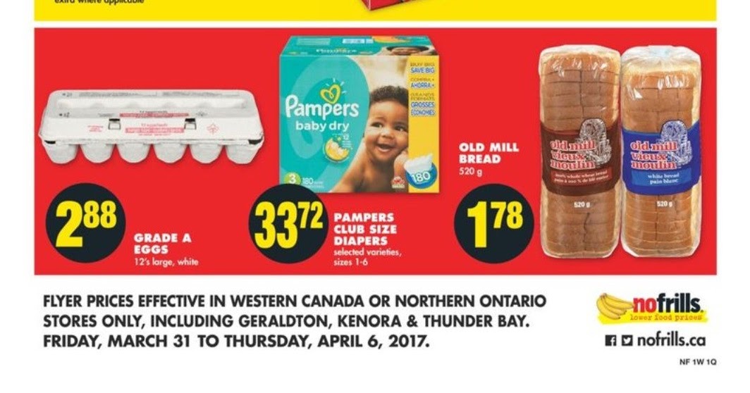 No Frills Flyer Western March 31 to April 6, 2017 | Weekly Flyers Canada