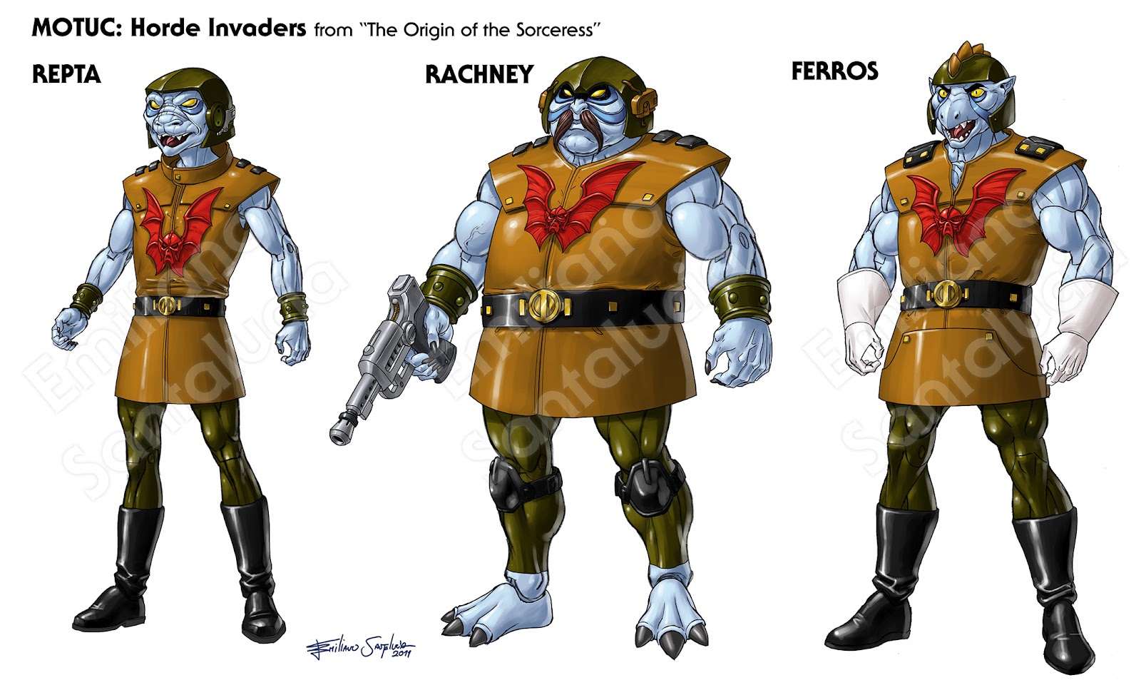 Santalux: Emiliano Santalucia's Blog: MOTUC: Horde Invaders!