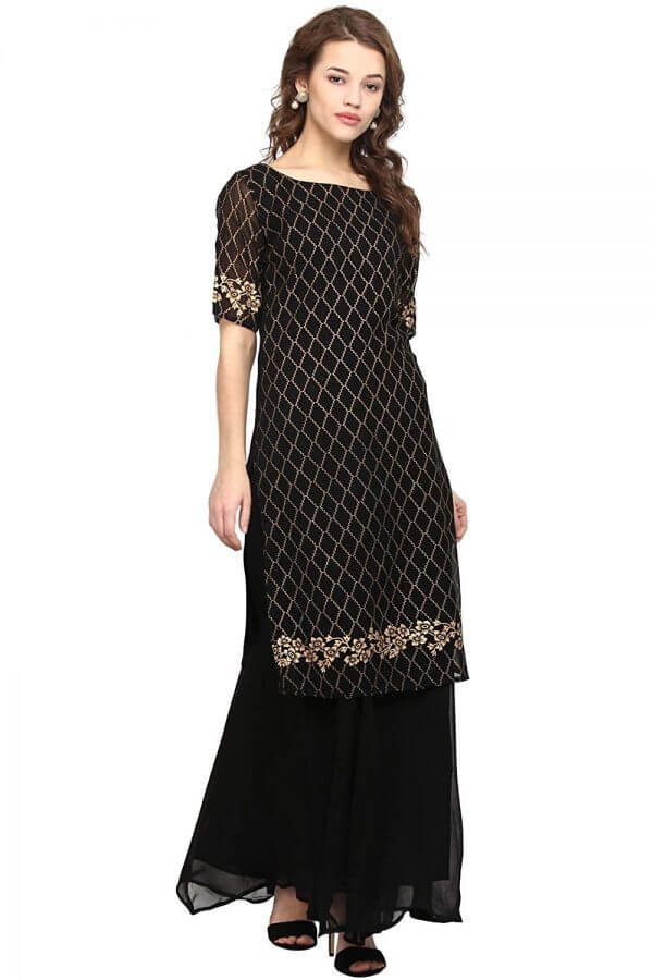 Georgeous Georgette Kurti Designer for Girls
