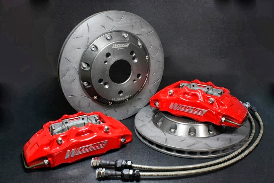 RS RACING MOTORSPORTS: Works Engineering Big Brake Kits (4 Pot)