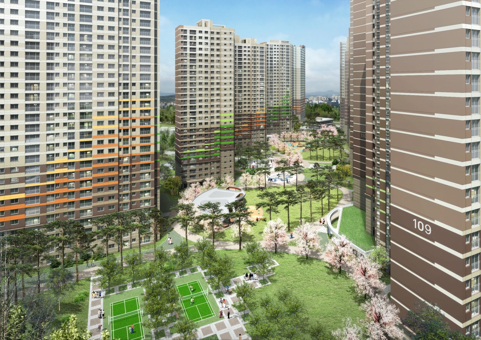 ADD 건설 Group / 플랜 애드 건축사 사무소: Ilsan District 3 IPARK, Apartment Design