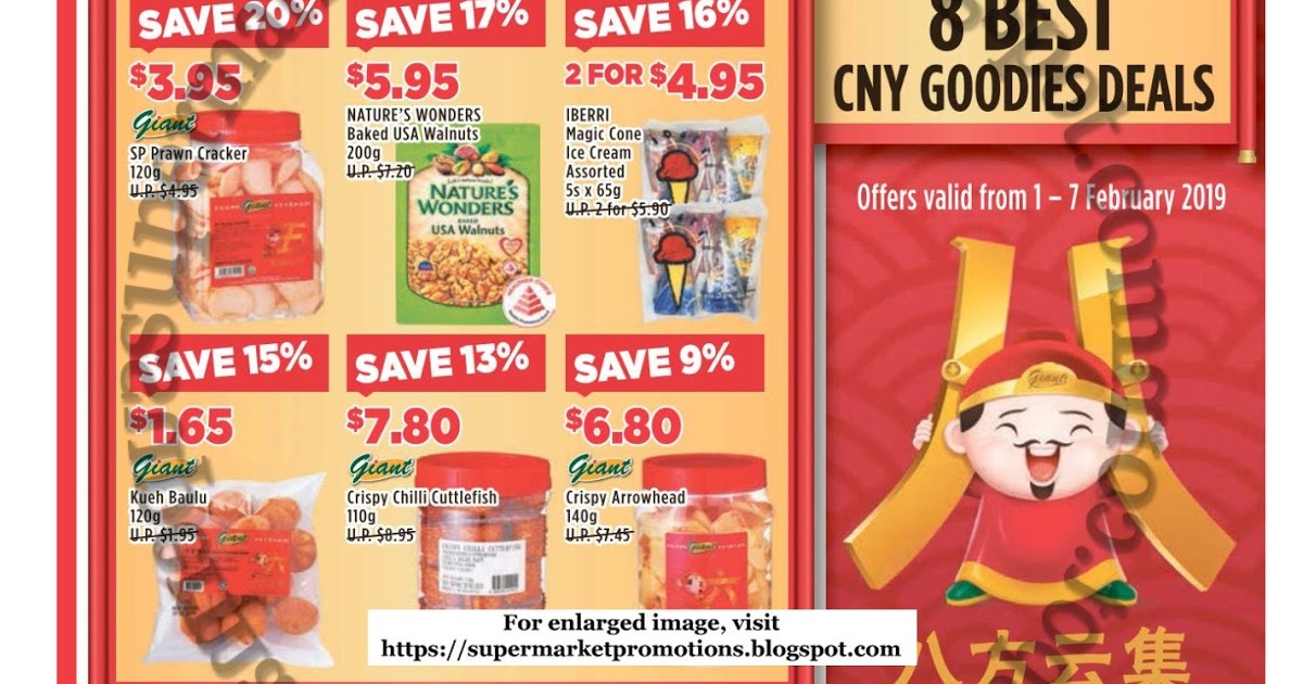 Giant CNY Promotions 01 - 07 February 2019 ~ Supermarket Promotions