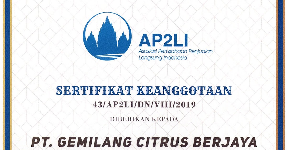 OURCITRUS MEMBER AP2LI - OURCITRUS