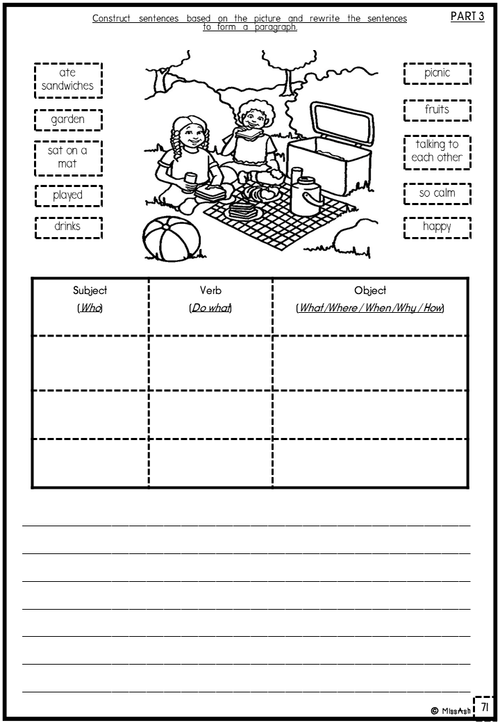 ASH THE TEACHER: Year 3 Step by Step Writing Module Part 3