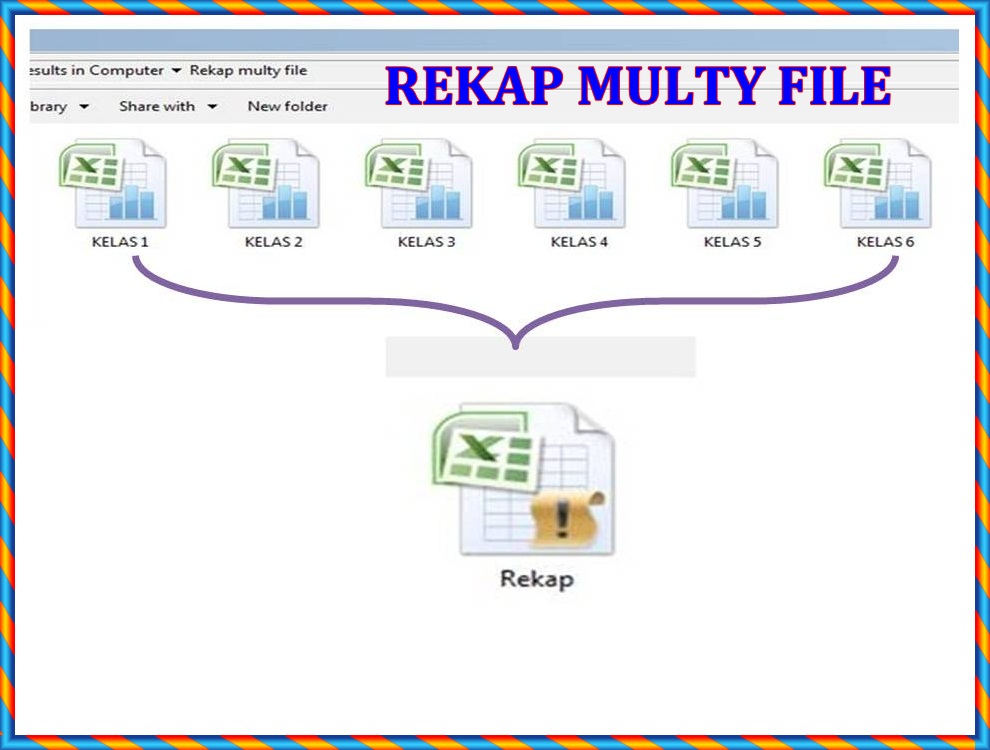 BELAJAR VBA EXCEL: BELAJAR EXCEL VBA - REKAP SATU SHEET MULTY FILE
