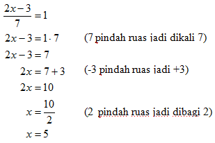 Kenapa plus pindah jadi min dan min pindah jadi plus? - madematika