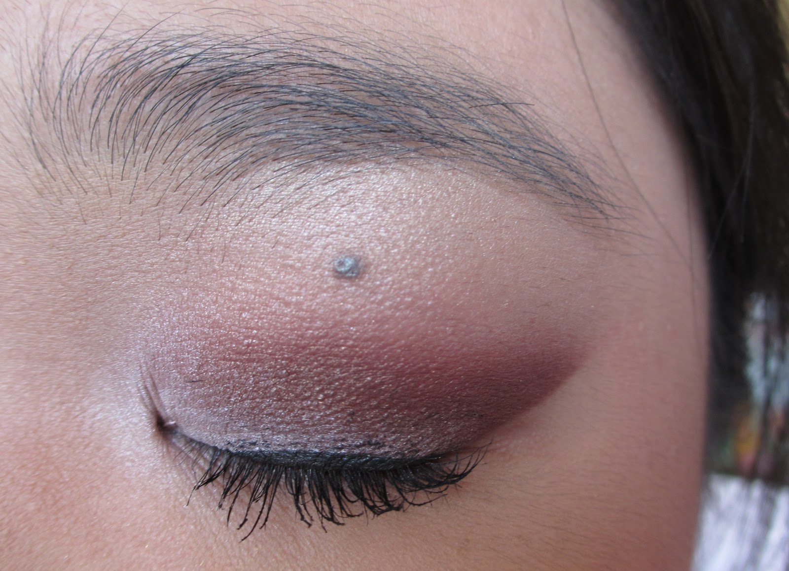 The Blackmentos Beauty Box: FOTD: Rich Mahogany brown smokey eye ...