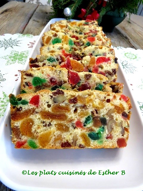 Les plats cuisinés de Esther B: Gâteau aux fruits aux noix et aux ...